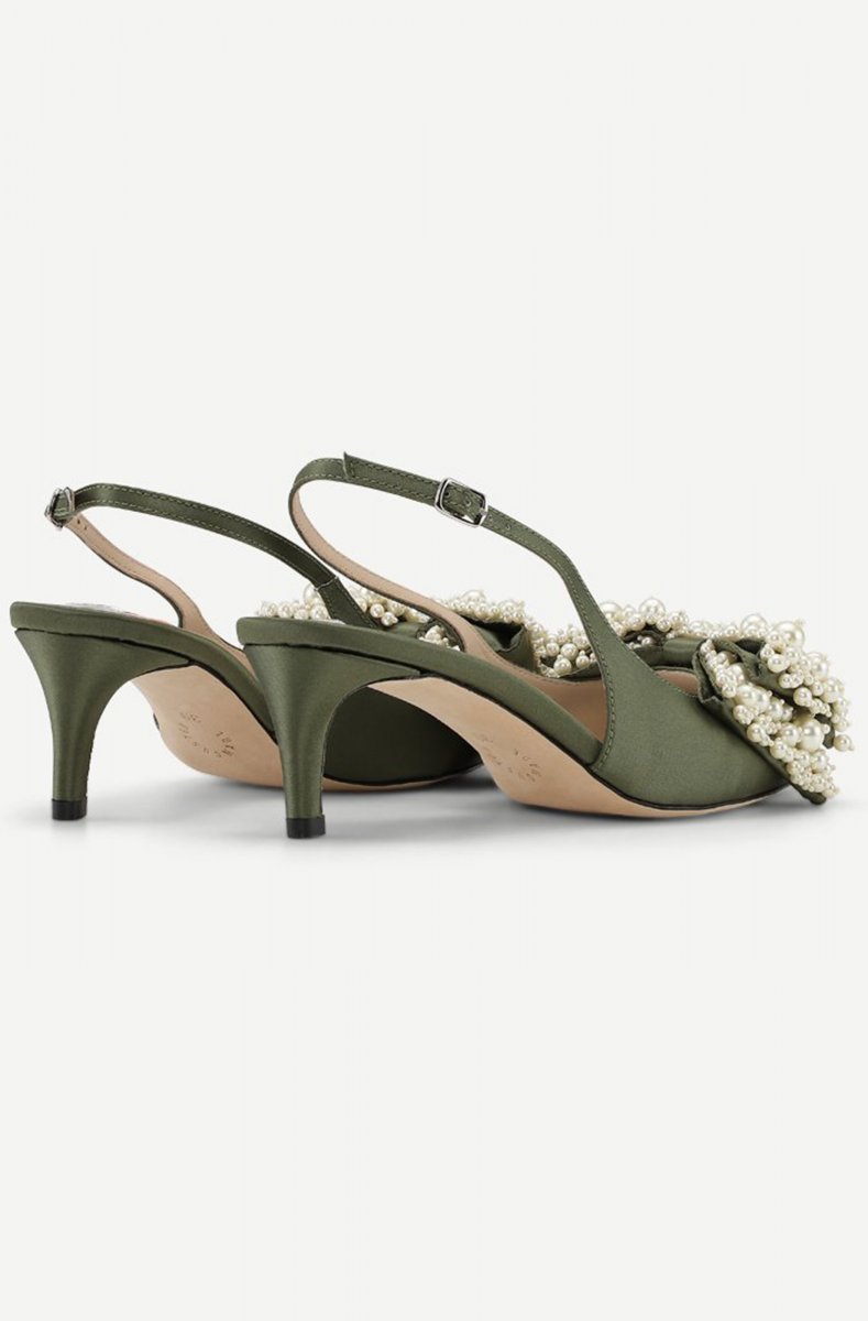 Custommade - Alima Pearl - Rifle Green - SHOES - WOMEN