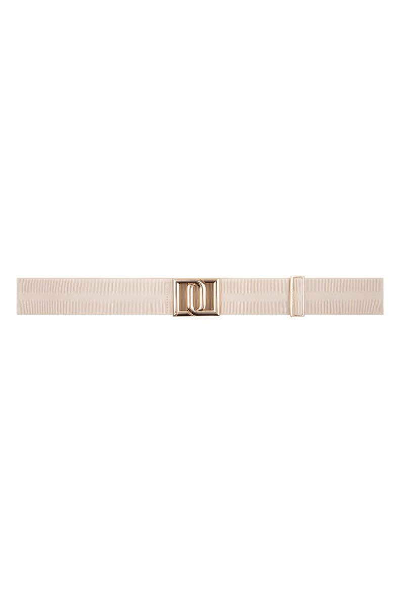 Dante 6 - Monogram Petite Belt- Buttercream - NEW