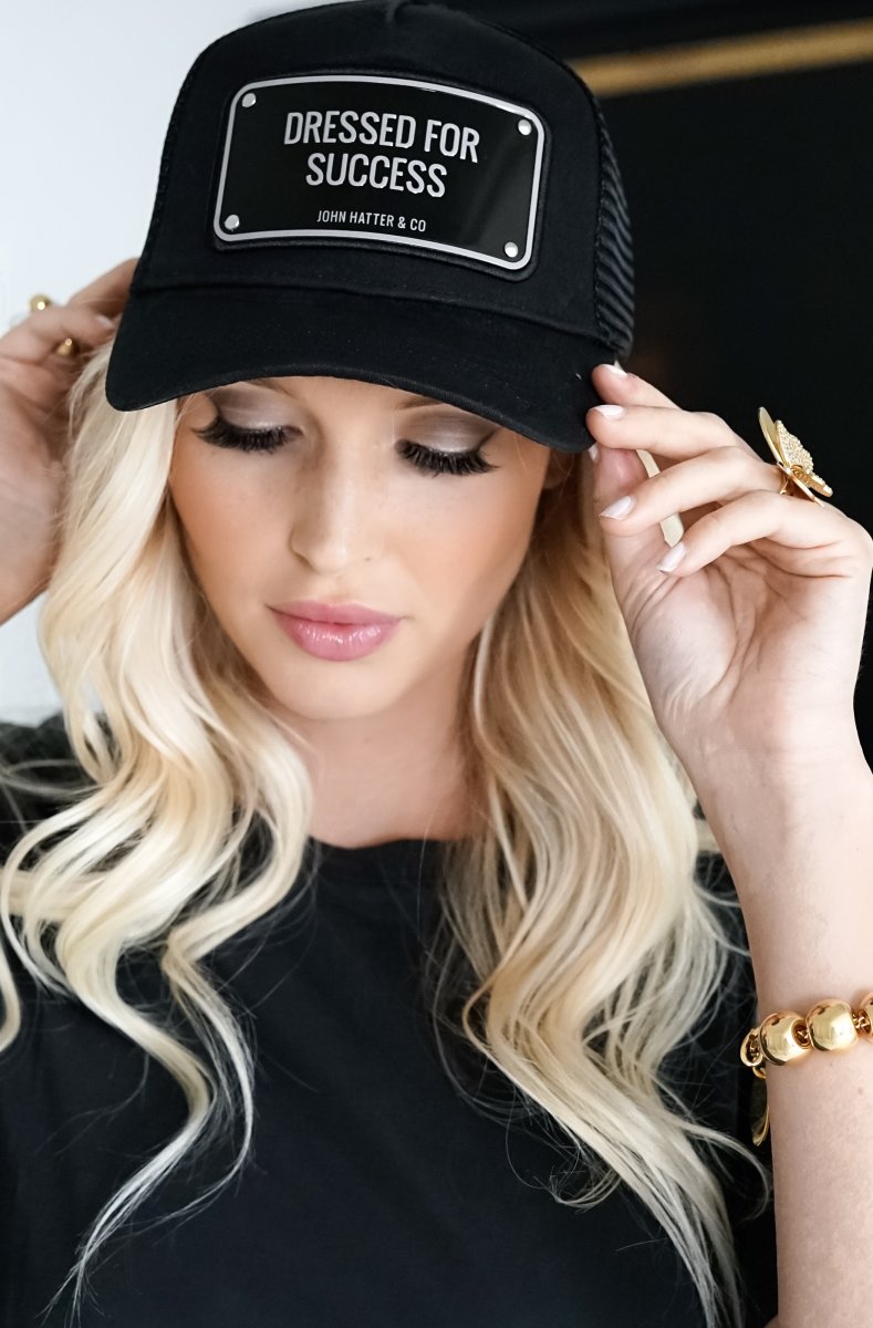 John Hatter Co - Dressed for Success Cap - Black